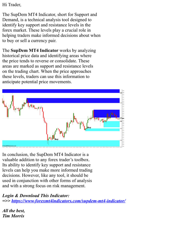 Forex MT4 Indicators: [Download] SupDem MT4 Indicator | Milled