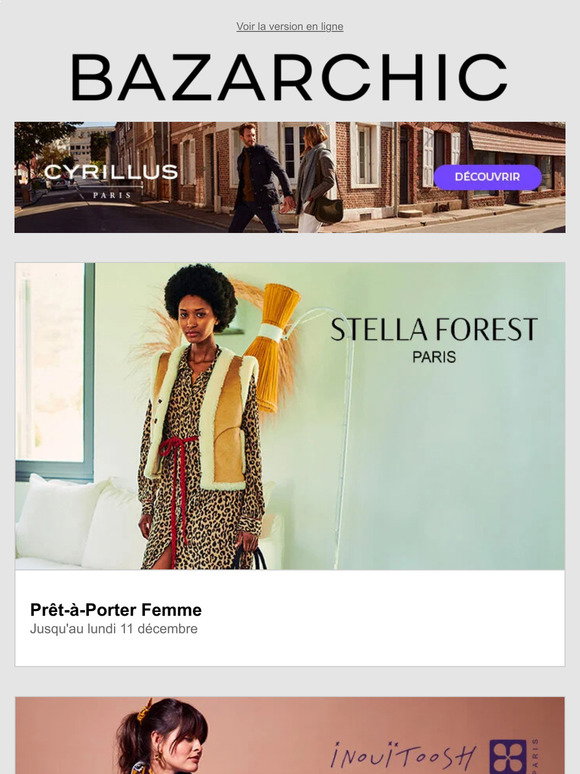 Bazarchic: Stella Forest, Inouitoosh, Cyrillus, La Petite Etoile ...