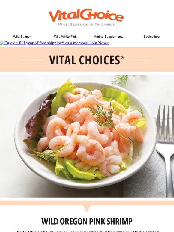 Vital Choice: 🦐 Learn what makes our pink shrimp so special. | Milled