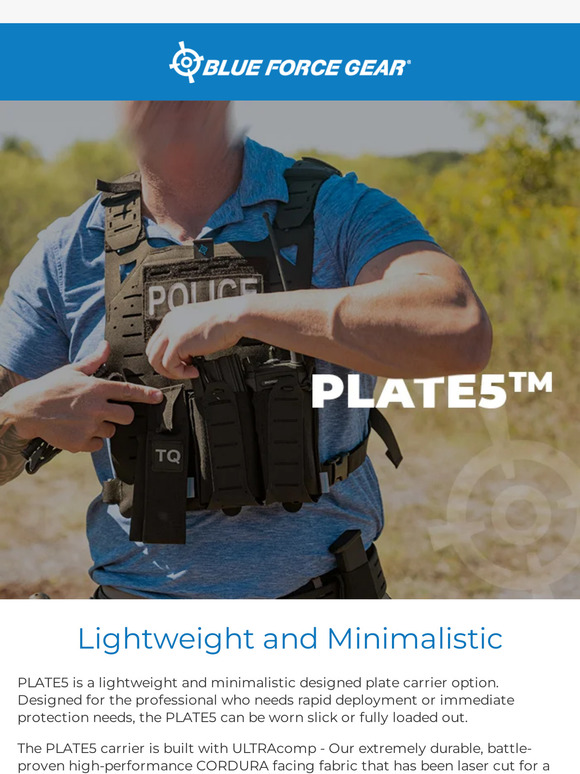 Blue Force Gear: Lightweight and Minimalistic Designed Plate Carrier ...