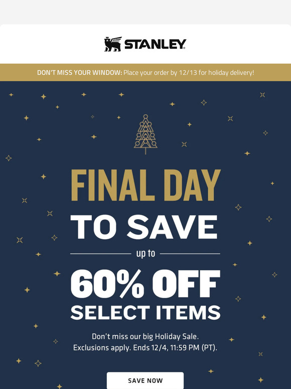 Stanley: Sale Ends Today: Up To 60% Off 🛍️ | Milled