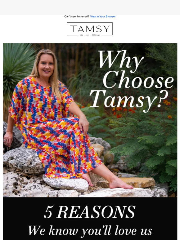 TAMSY: 5 Reasons - Why TAMSY! | Milled