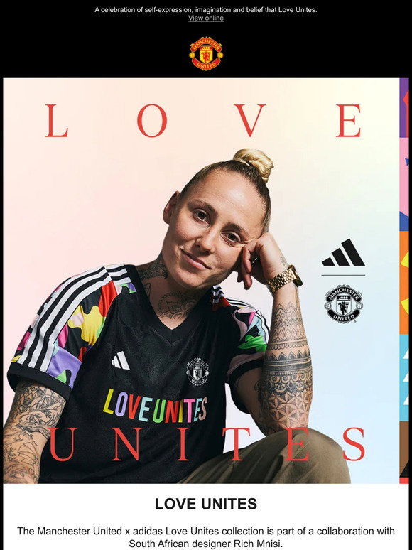 Manchester United: NEW Manchester United x adidas Love Unites | Milled