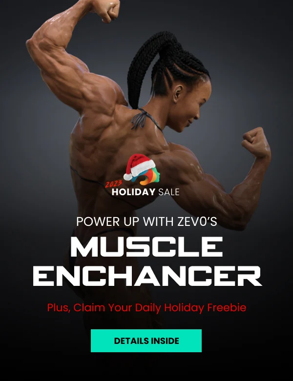 DAZ 3D: Power Up With Zev0’s Auto Muscle Enhancer! | Milled