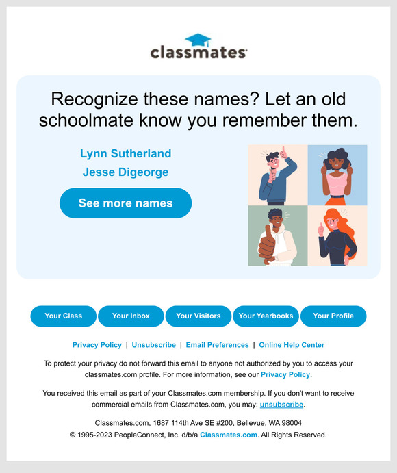 Classmates: Do you remember these old schoolmates, — —? | Milled