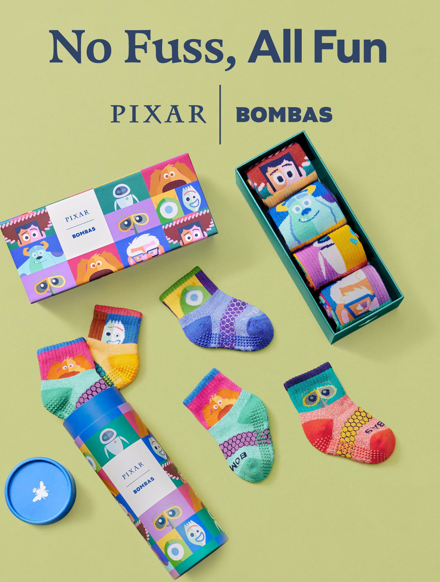 Bombas: Fact: Kids Love Pixar Socks | Milled
