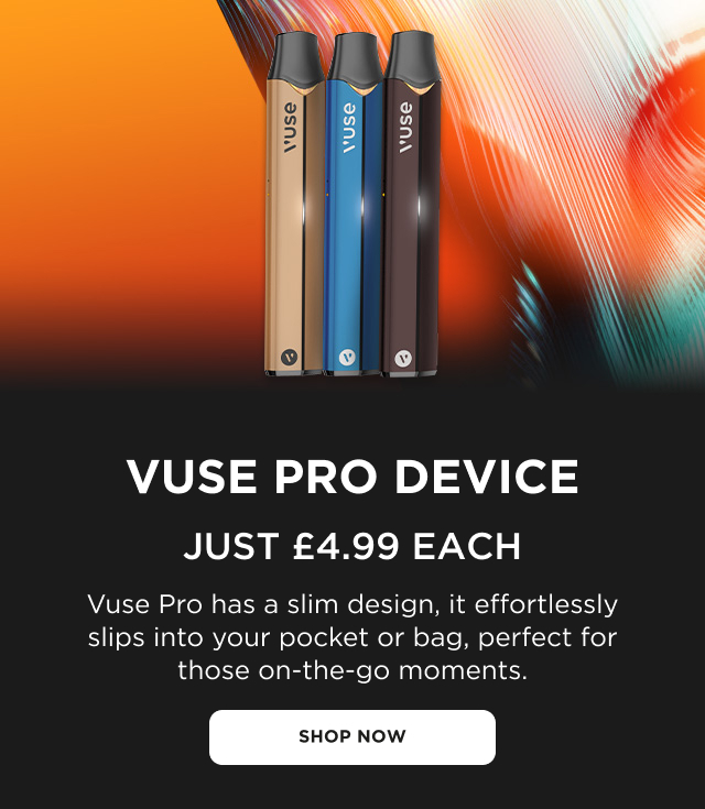 Ten Motives: Vuse Pro Device Just £4.99 | Milled