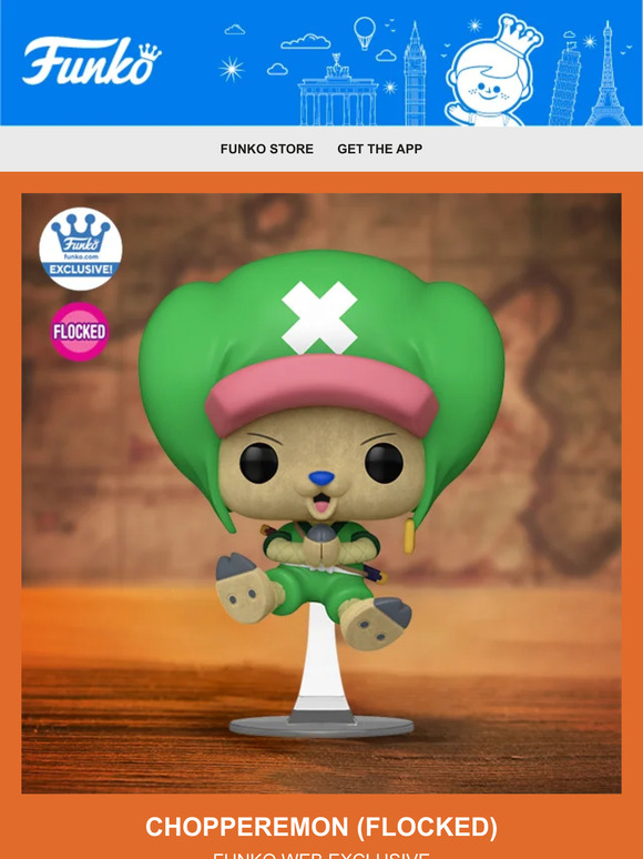 Funko: New Exclusive: Chopperemon (Flocked) | Milled