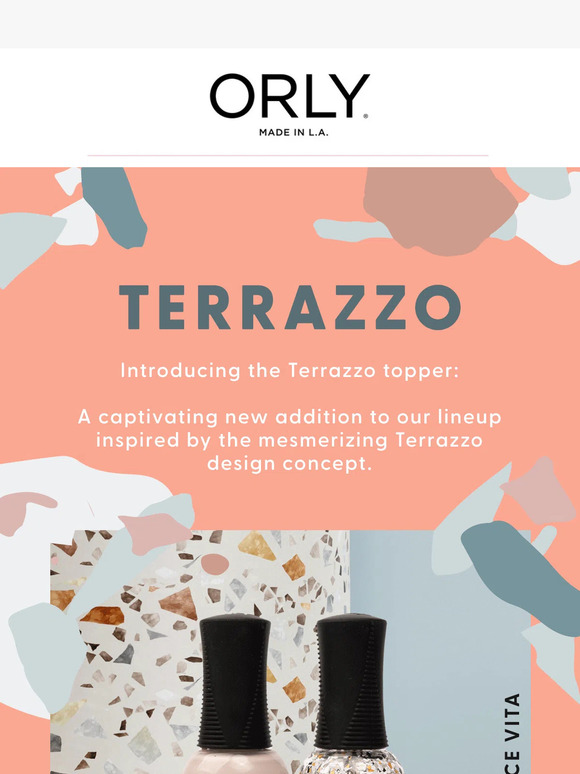 Orly: Introducing the NEW Terrazzo Topper 🎭 | Milled