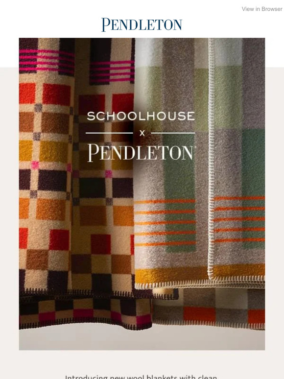 Pendleton: A new blanket launch | Milled