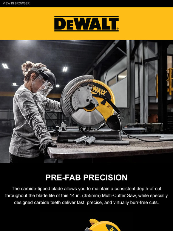 DEWALT: This Multi-Cutter Saw Delivers Pre-Fab Precision | Milled