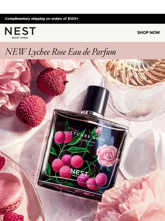 NEST: Introducing Lychee Rose Eau de Parfum | Milled