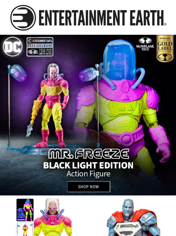 Entertainment Earth: Exclusive Mr. Freeze Action Figure! 🥶 | Milled