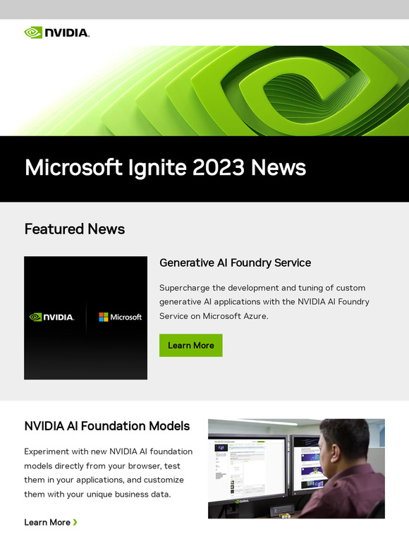 Nvidia: Check out the latest from Microsoft Ignite 2023 | Milled