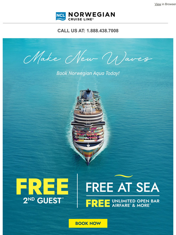 Norwegian Cruise Line: New Ship + New Offer = The Best Cruise Ever | Milled