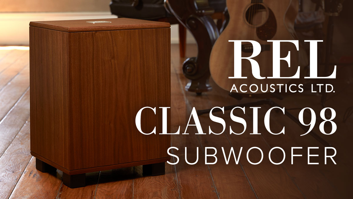 Audio Advice: 🔈REL Classic 98 Subwoofer: Retro Style Meets High-Tech ...