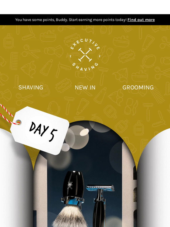 Executive Shaving: What's Behind Door Number 5? | Milled