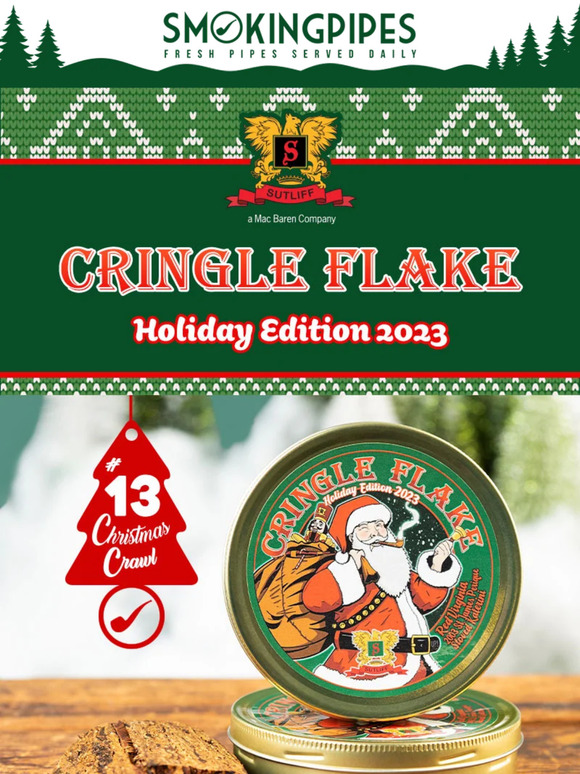 Smokingpipes: Sutliff Cringle Flake 2023 | Available Now | Milled