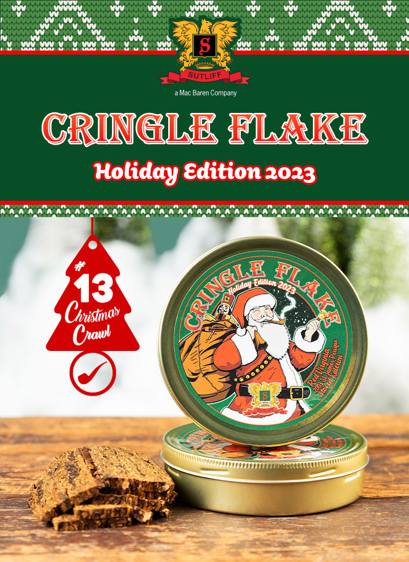Smokingpipes: Sutliff Cringle Flake 2023 | Available Now | Milled