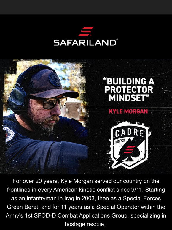 Safariland: CADRE Spotlight: Kyle Morgan | Milled