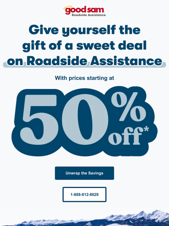 Good Sam Roadside Assistance: 🎁 Unwrap the savings | Milled