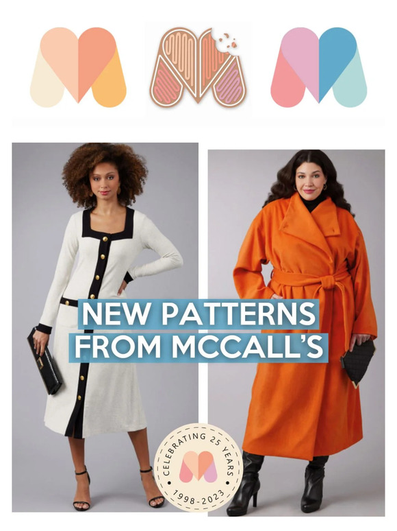 Minerva: New season McCall's patterns are out now! | Milled