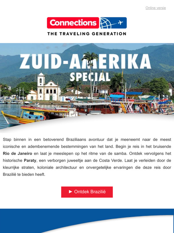 Connections: Dans je mee? Zuid-Amerika op het ritme van de samba! | Milled