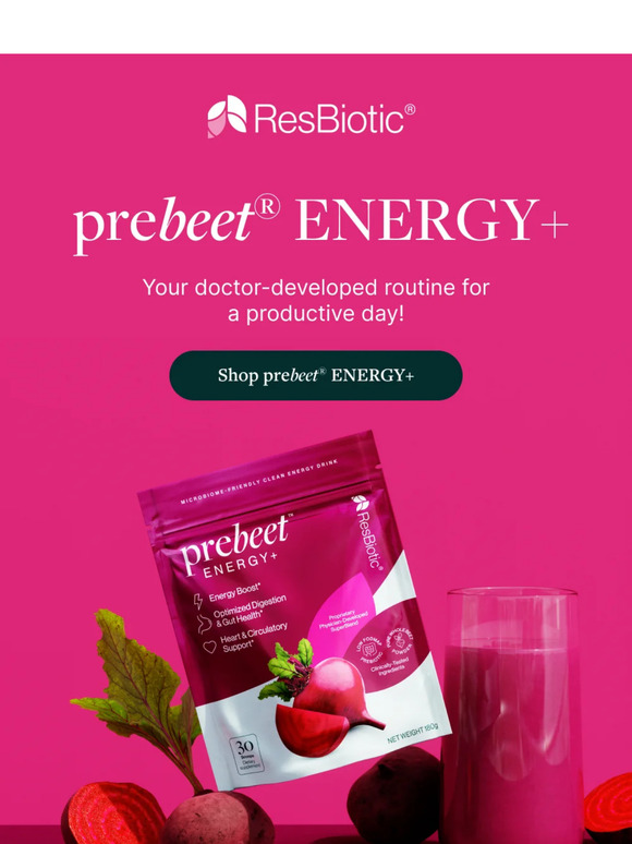 ResBiotic: Score caffeine-free energy, improve digestion, better skin ...