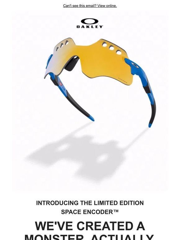 Oakley: Introducing The Limited Edition Space Encoder™ | Milled