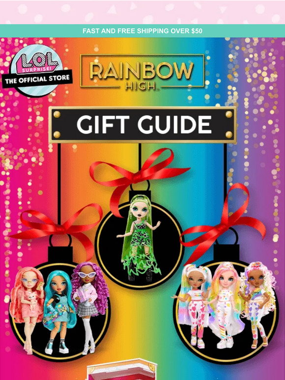LOL Surprise: Rainbow High Holiday Gift Guide! | Milled