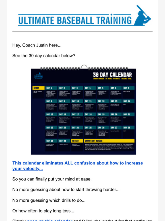 Ultimate Baseball Training: Here's the Exact Drills to Increase Your ...