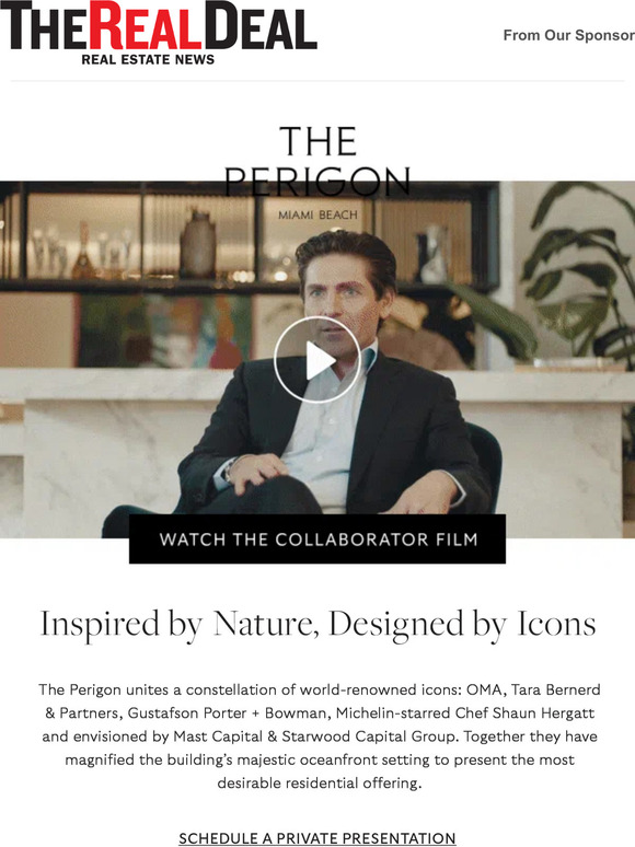 The Real Deal: The Perigon Miami Beach - Inspired by Nature, Designed ...