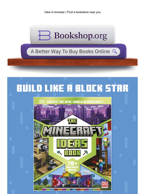 Bookshop: 2023's Minecraft must-have is 10% off—this month only! | Milled