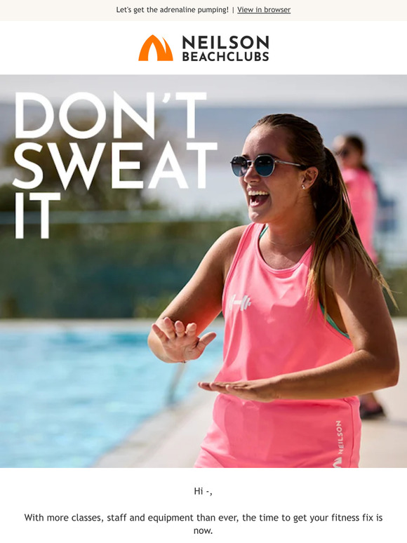 Neilson: Fitness fun at Neilson Beach Clubs 🏋 | Milled