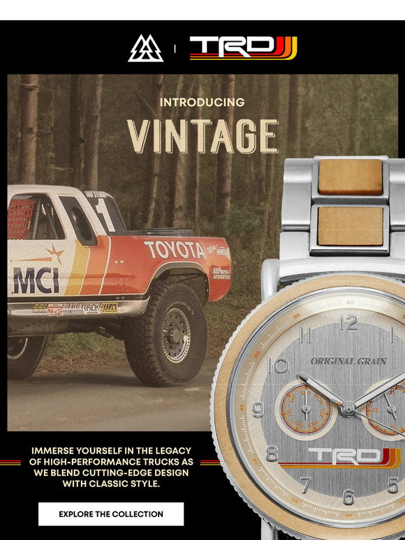 Original Grain: Just Launched: TRD Vintage | Milled