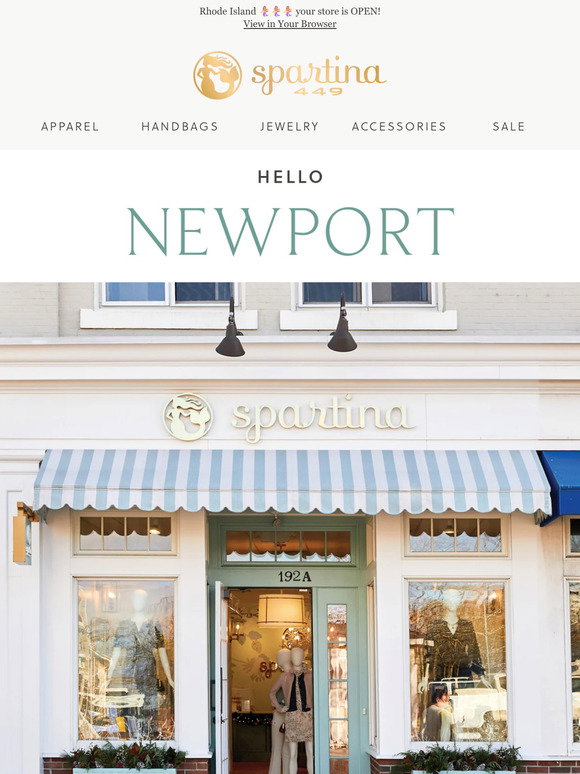Spartina: 📣 NEW Spartina Store + 35-60% OFF | Milled