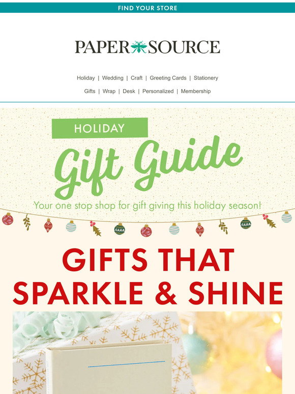Paper Source: The Perfect Gift For Everyone on Your List 🎁 | Milled