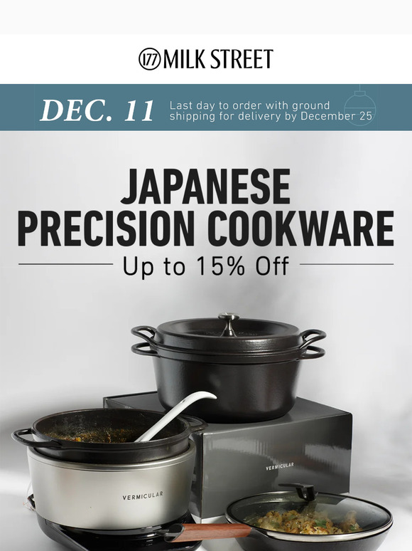 Milk Street Kitchen: Up to 15% Off Revolutionary Japanese Cast-Iron ...