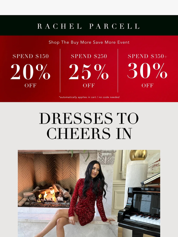 Rachel Parcell: Dresses to cheers in 🥂 | Milled