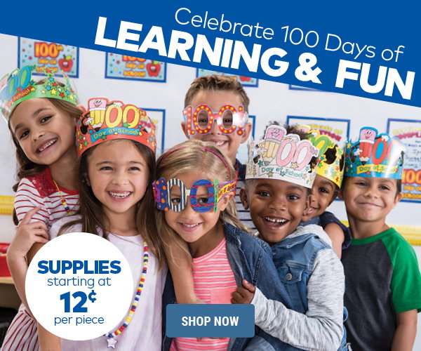 Oriental Trading Company: Hooray Hooray for 100th Day! | Milled
