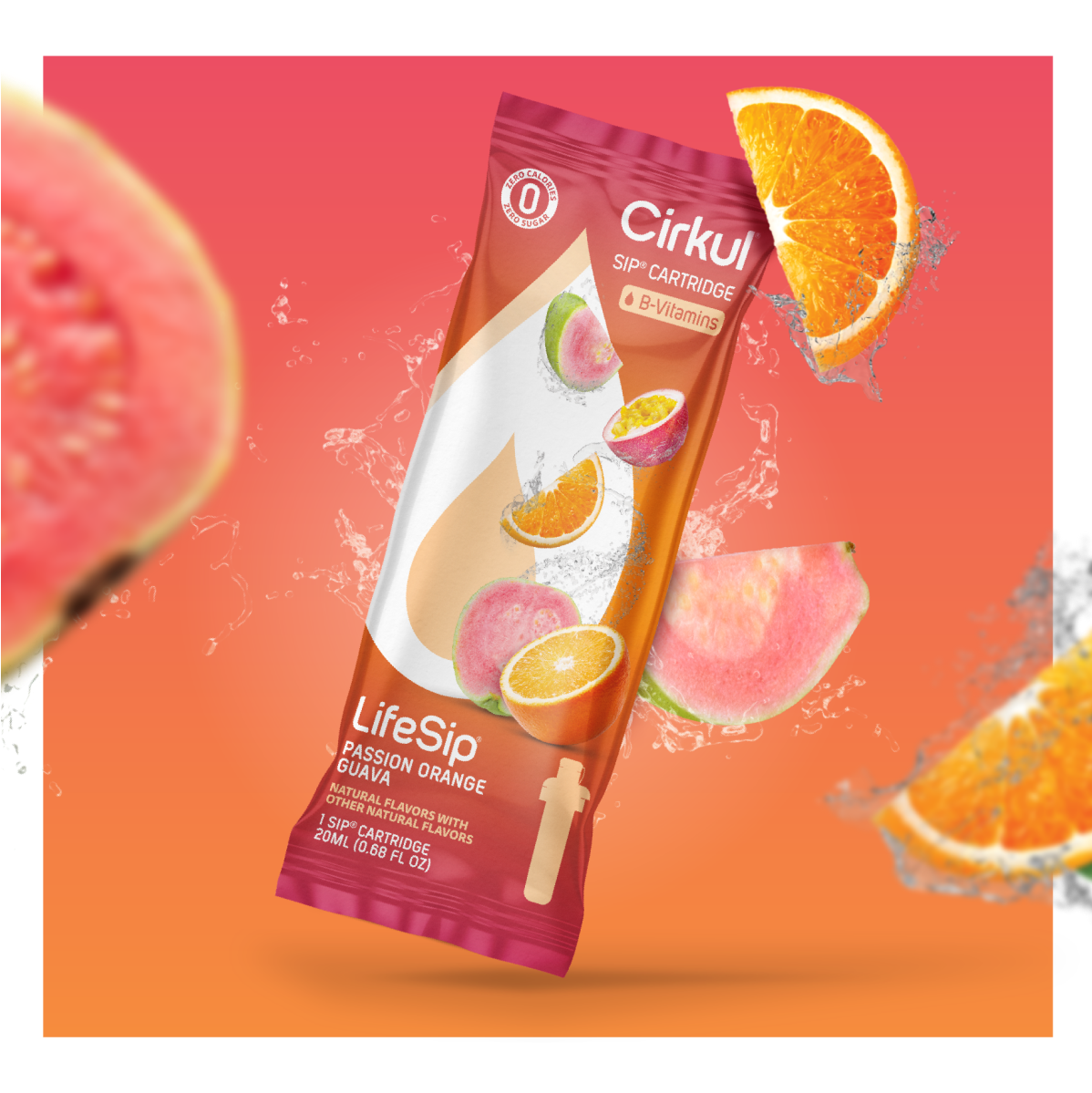 Cirkul: LOW INVENTORY ALERT: LifeSip Passion Orange Guava | Milled