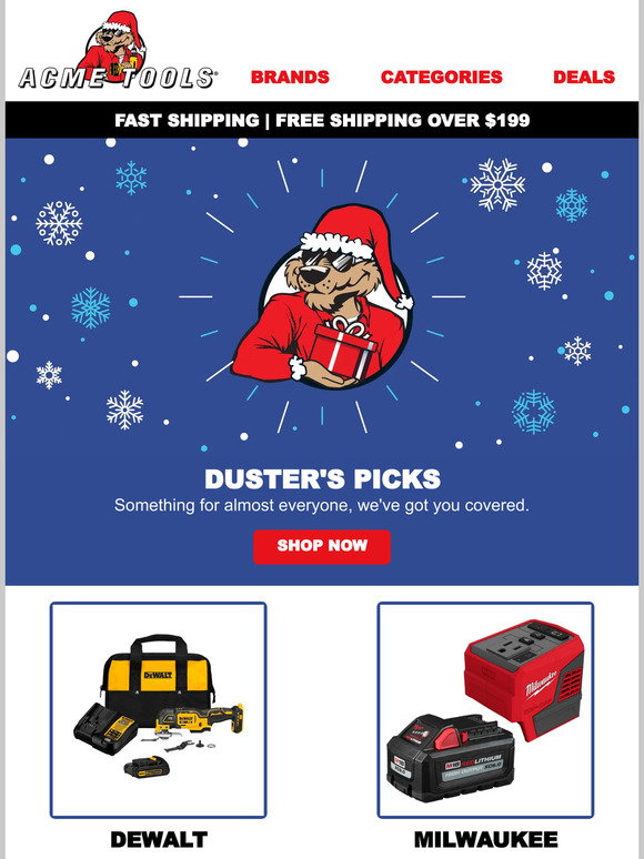 Acme Tools: Check out Duster's Picks! 🎁 | Milled