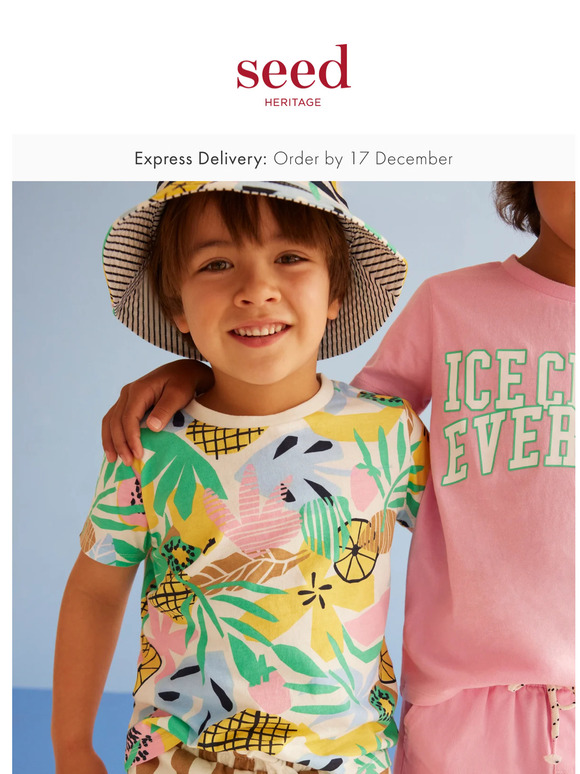 Seed Heritage: Time For Play | New Boy + Baby Boy | Milled