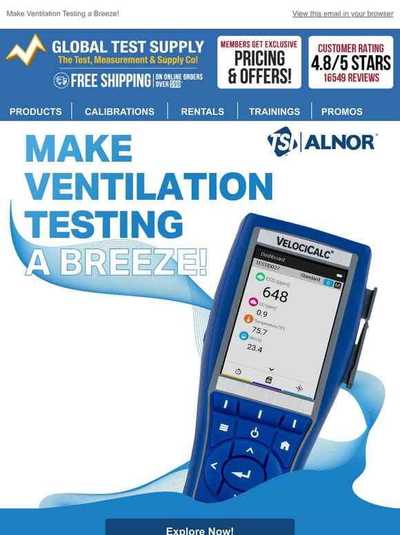 Global Test Supply: Elevate Your HVAC Game with TSI's 9600 Series ...