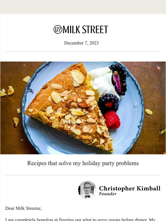 Milk Street Kitchen: I am pretty much done with the cheeseboard | Milled