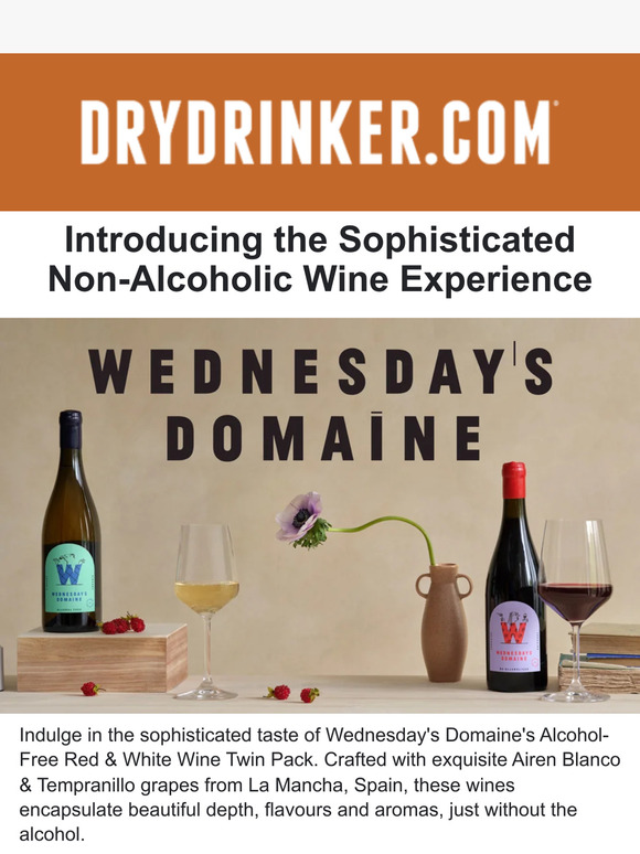 Dry Drinker: Savour the Elegance of Non-Alcoholic Wines from Wednesday ...