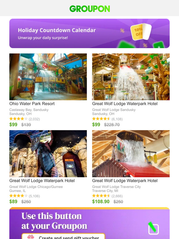 Groupon: 🌞 Splash into Summer Fun! Waterpark Resorts Sensation 🎉 | Milled