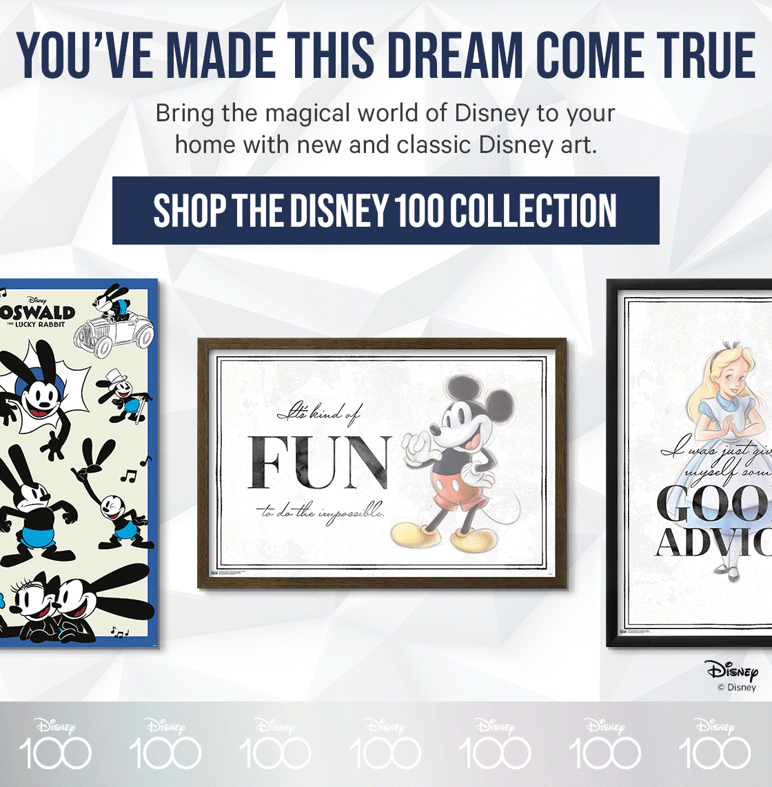 AllPosters: Disney fans will 💓 these updated classics | Milled