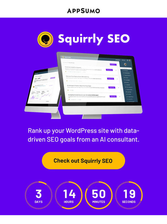 AppSumo: SEO long, farewell | Milled