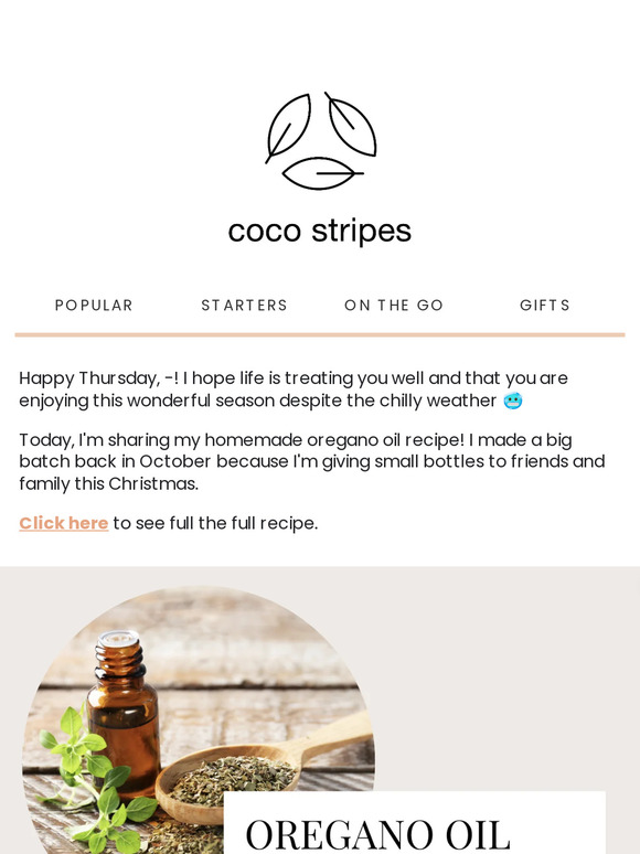 Coco Stripes: Nature's Best Antibiotic 🌱 | Milled